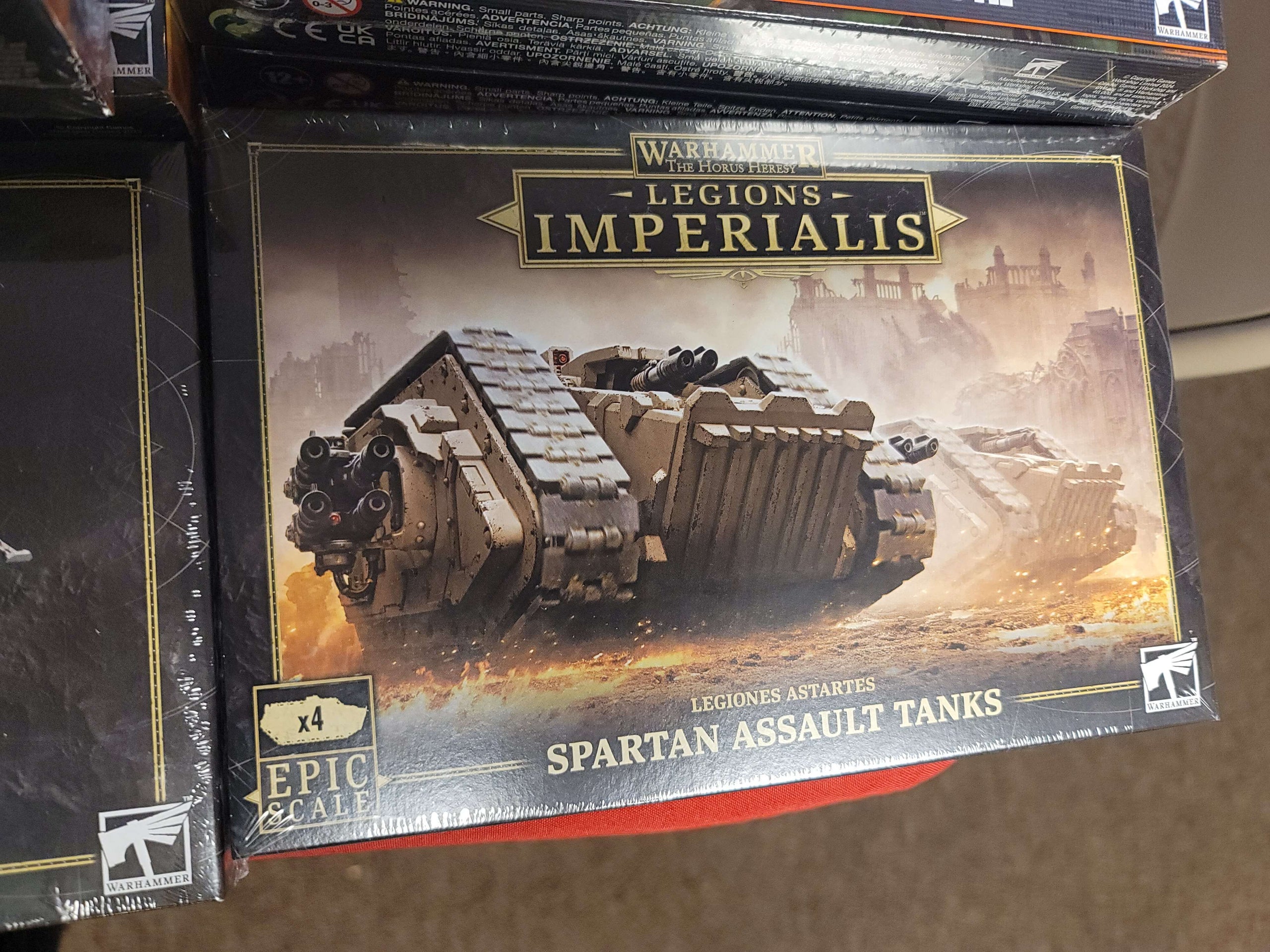 Legion Imperialis Spartan Assault Tanks | Welcome to Hobby Haven