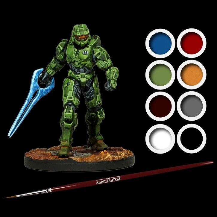 Halo Flashpoint Master Chief Paint Set | Welcome to Hobby Haven